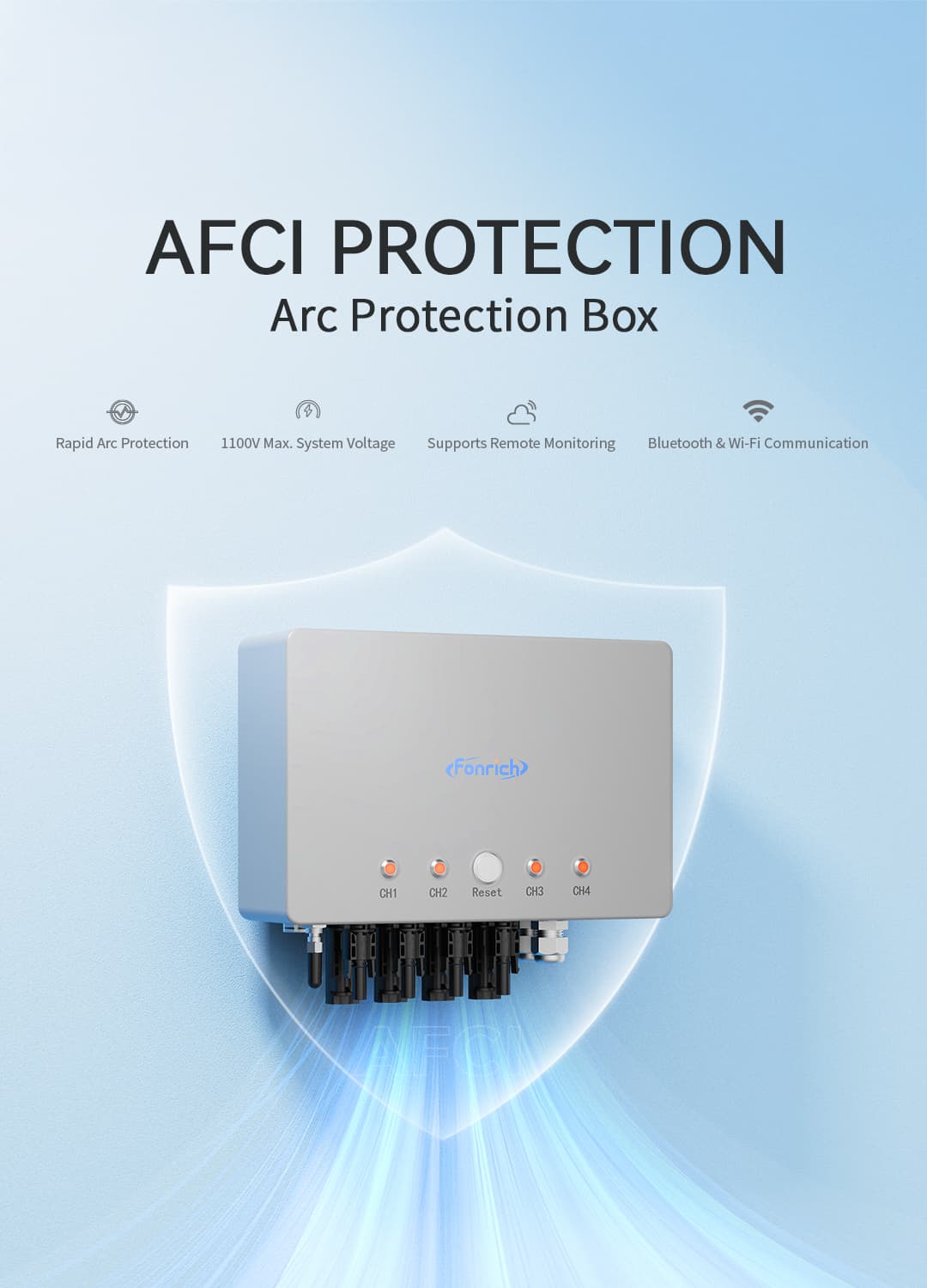 Fonrich FR-AFCI-B04A Arc Fault Protection Box: AFCI System-Fonrich